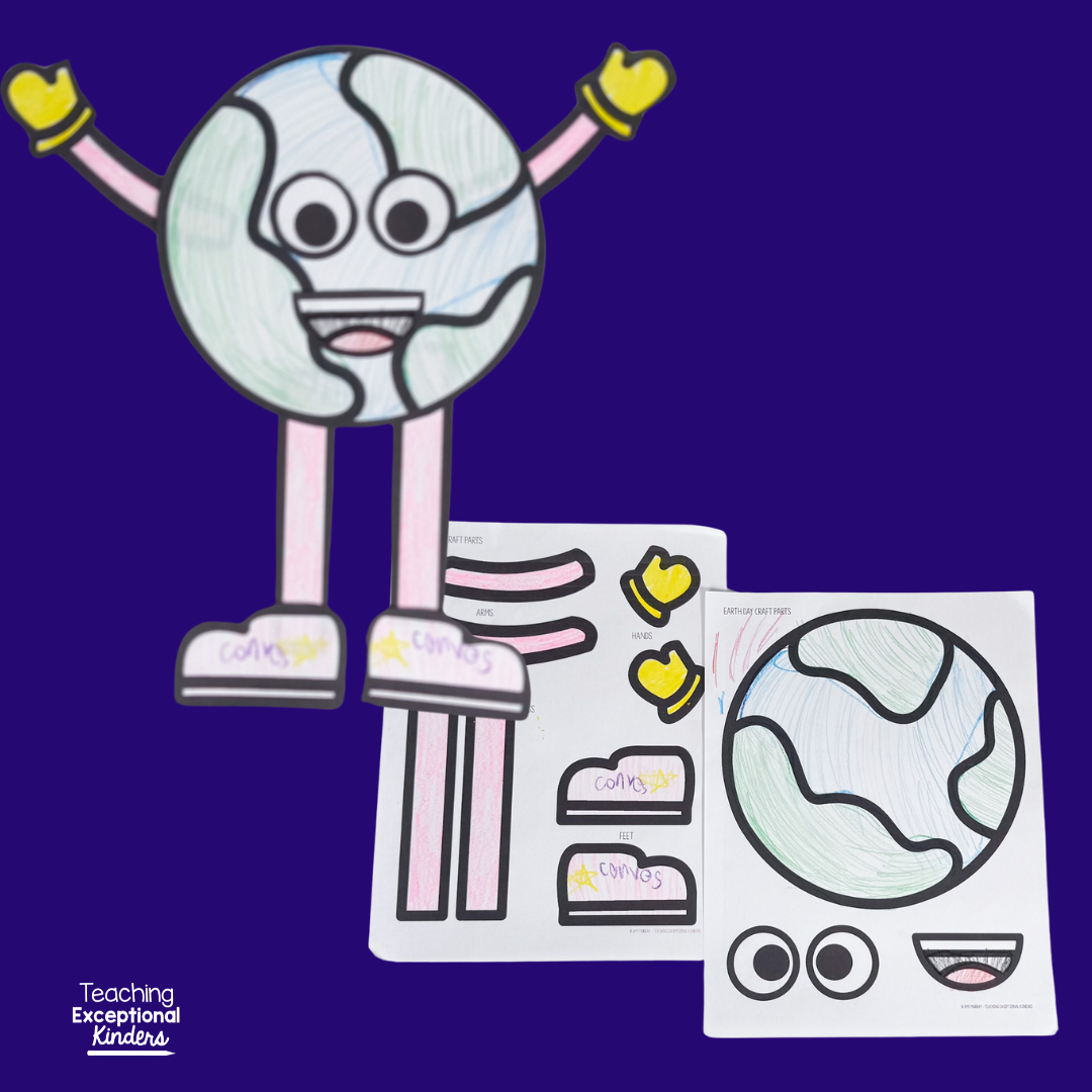 Earth Day Writing Craft – Kindergarten Toolbox
