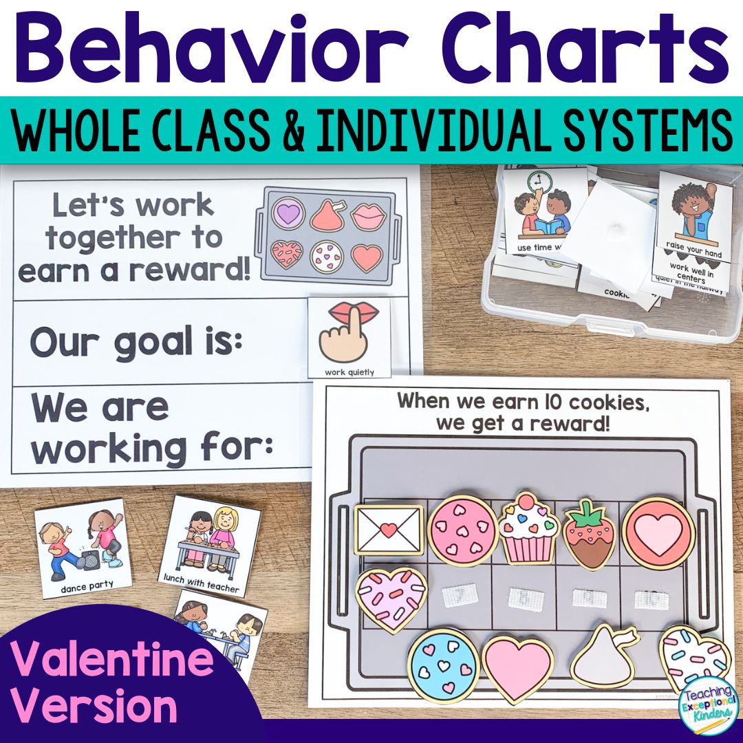 Valentine’s Day Class Cookie Behavior System – Kindergarten Toolbox