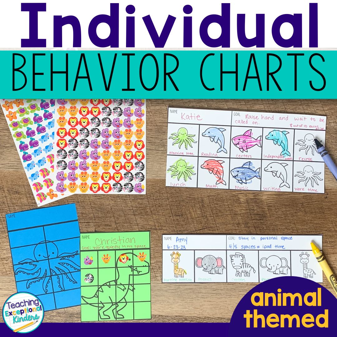 Sticker Charts – Kindergarten Toolbox